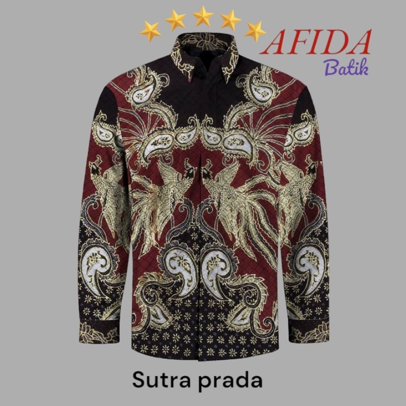Jual Kain Batik Tulis Sutra Prada Exclusive Batik Tulis Asli Full ...