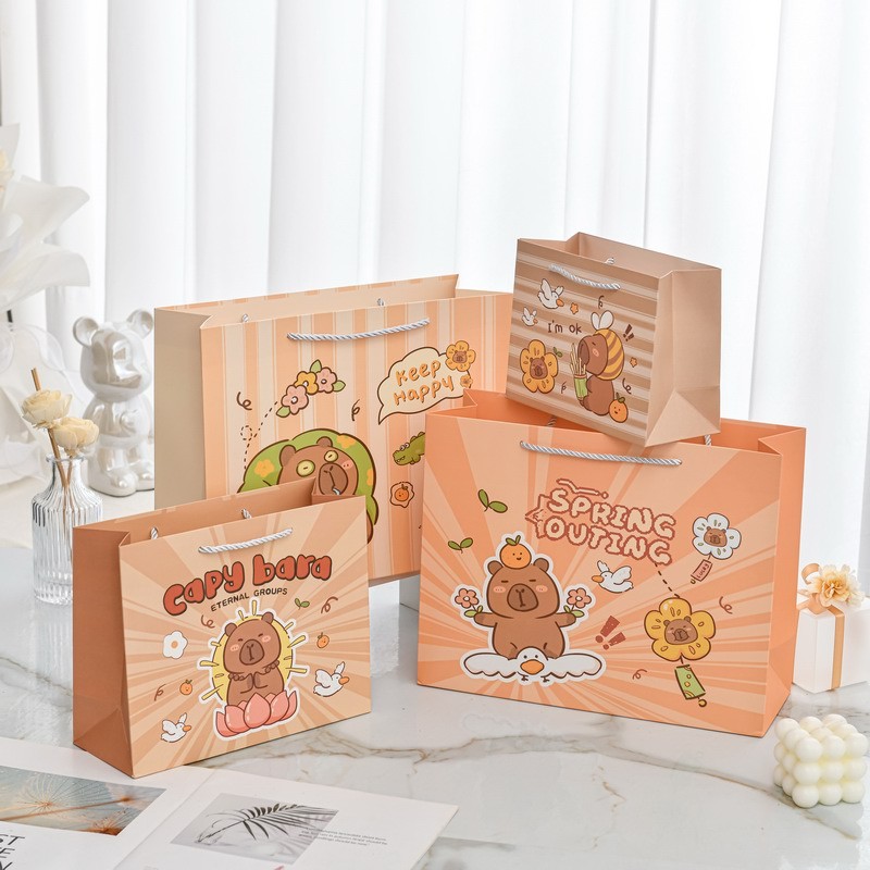 Jual Paper Bag Animals | Bear Wawa | Goodie Bag | Tas Souvenir | Tas ...