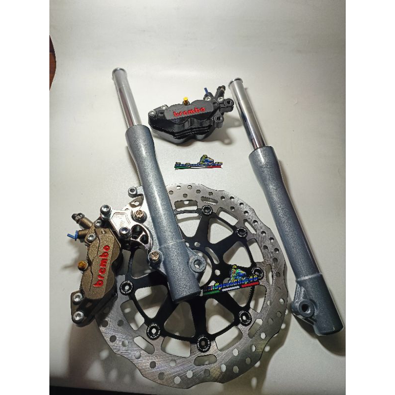 Jual shock depan 125z paket shock depan 125z fizr Jupiter MX MX 135 Mio ...