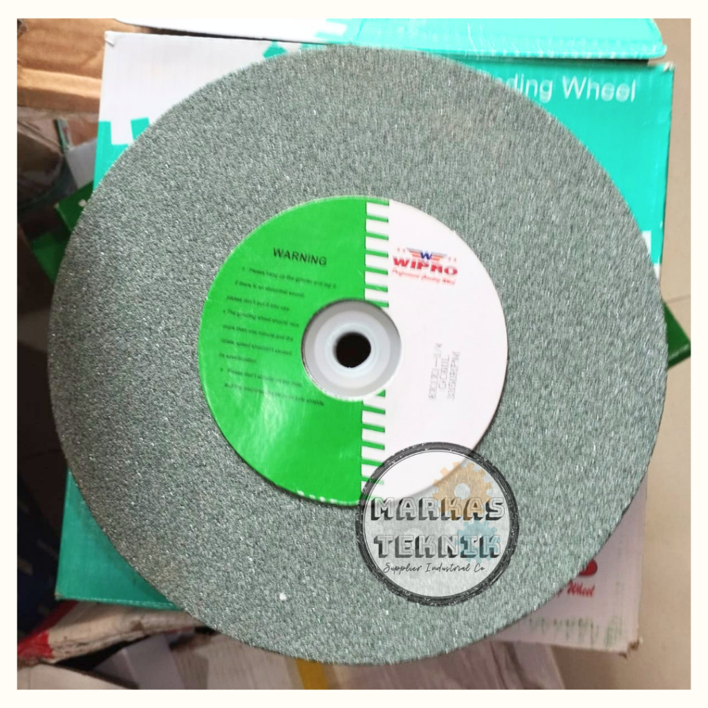 Jual WIPRO Grinding Wheel Batu Gerinda Asah 8" x 1 x 1 1/4 / Batu Asah ...
