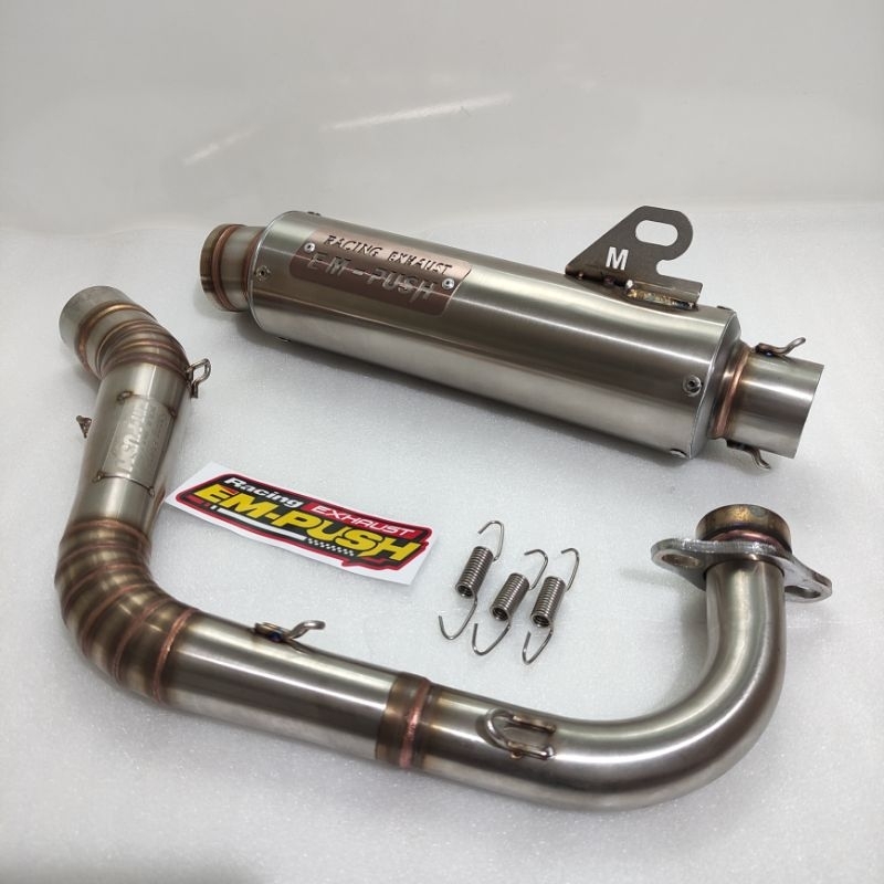 Jual KNALPOT RACING EMPUSH EXHAUST YAMAHA MIO SPORTY SOUL SMILE MODEL ...