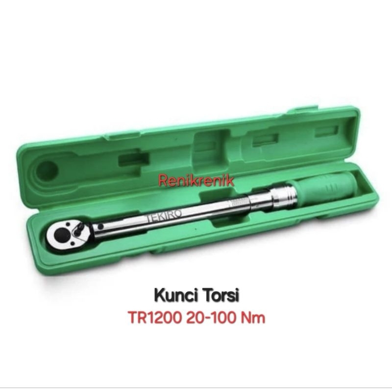 Jual Tekiro Kunci Torsi 1/2" 20-100 Nm (TR1200) Kunci Momen | Shopee ...