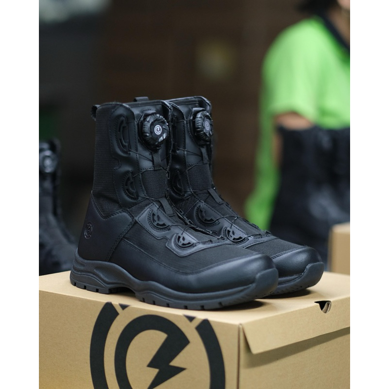 Jual Sepatu PDL Tactical CONTRA Tali putar boa Terbaru TNI POLRI ...