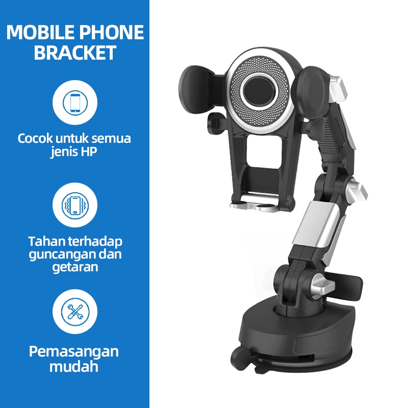 Jual Holder Hp Mobil Di Dashboard Kaca Kokoh Stabil Dudukan Handphone ...