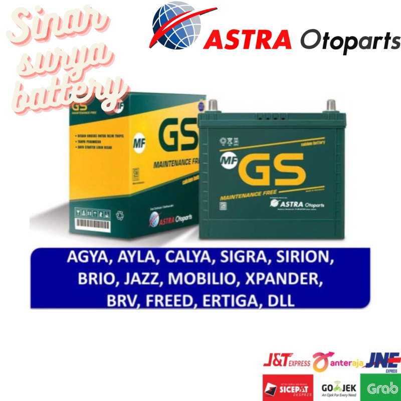 Jual Aki kering mobil Sigra, Calya GSMF NS40ZL / 36B30L Original astra bisa juga untuk mobil ...