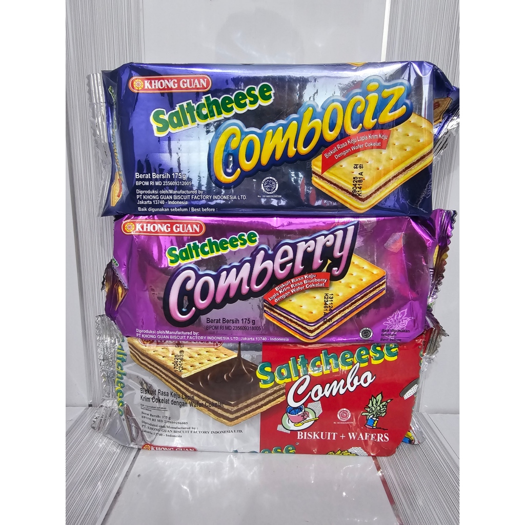 Jual Khong Guan Saltcheese Combo 175g | Shopee Indonesia