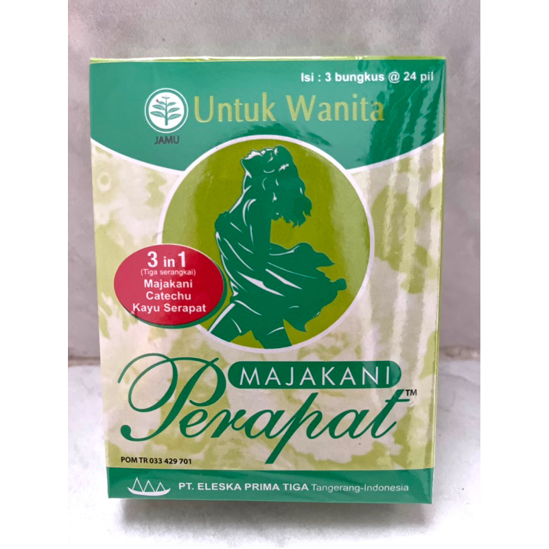Jual Pil Majakani Perapat isi 3 bungkus @24 Pil Manjakani Perapat ...