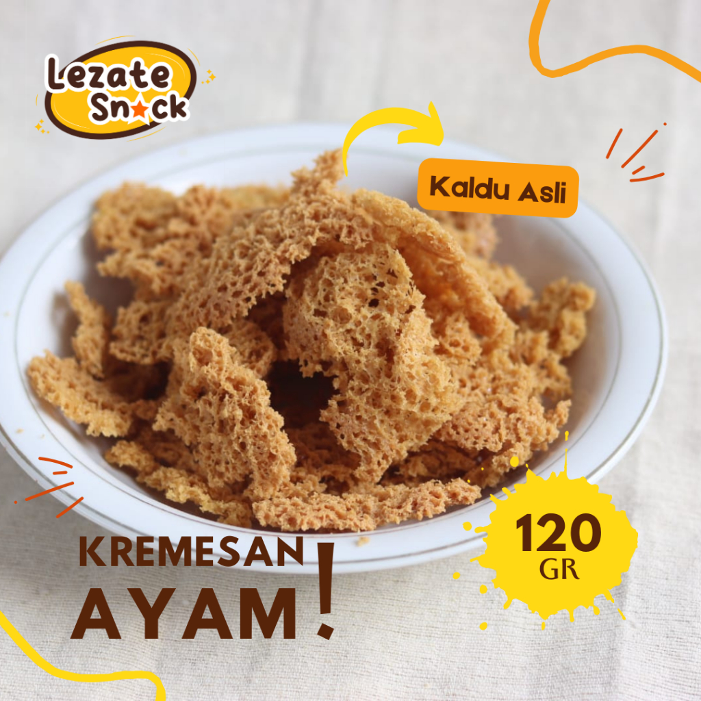 Jual Sedap Snack Kremesan Ayam Goreng 120 GR Enak Murah Renyah Kremes ...