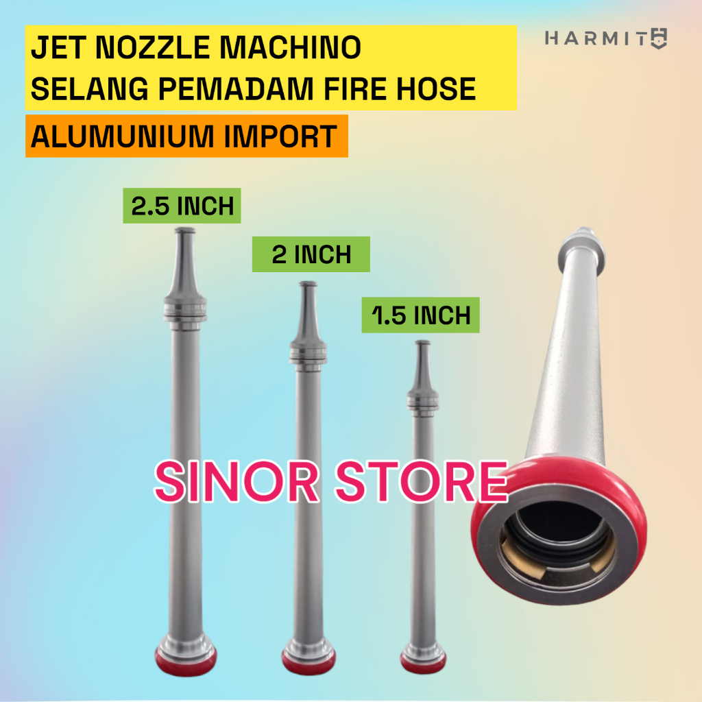 Jual JET NOZZLE Machino Selang Pemadam Fire Hose Harmit | Shopee Indonesia