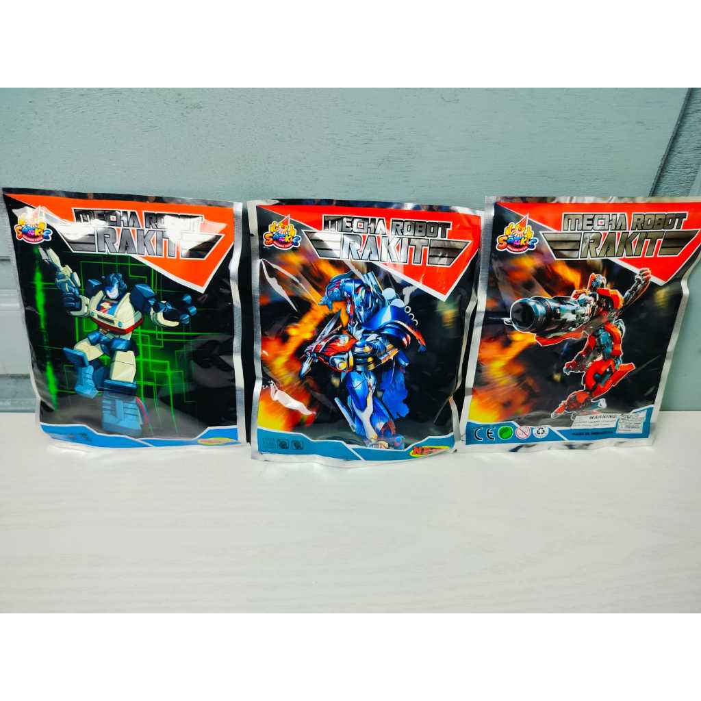 Jual Mainan Rakitan MECHA Robot Rakit New isi 20 Pcs | Shopee Indonesia