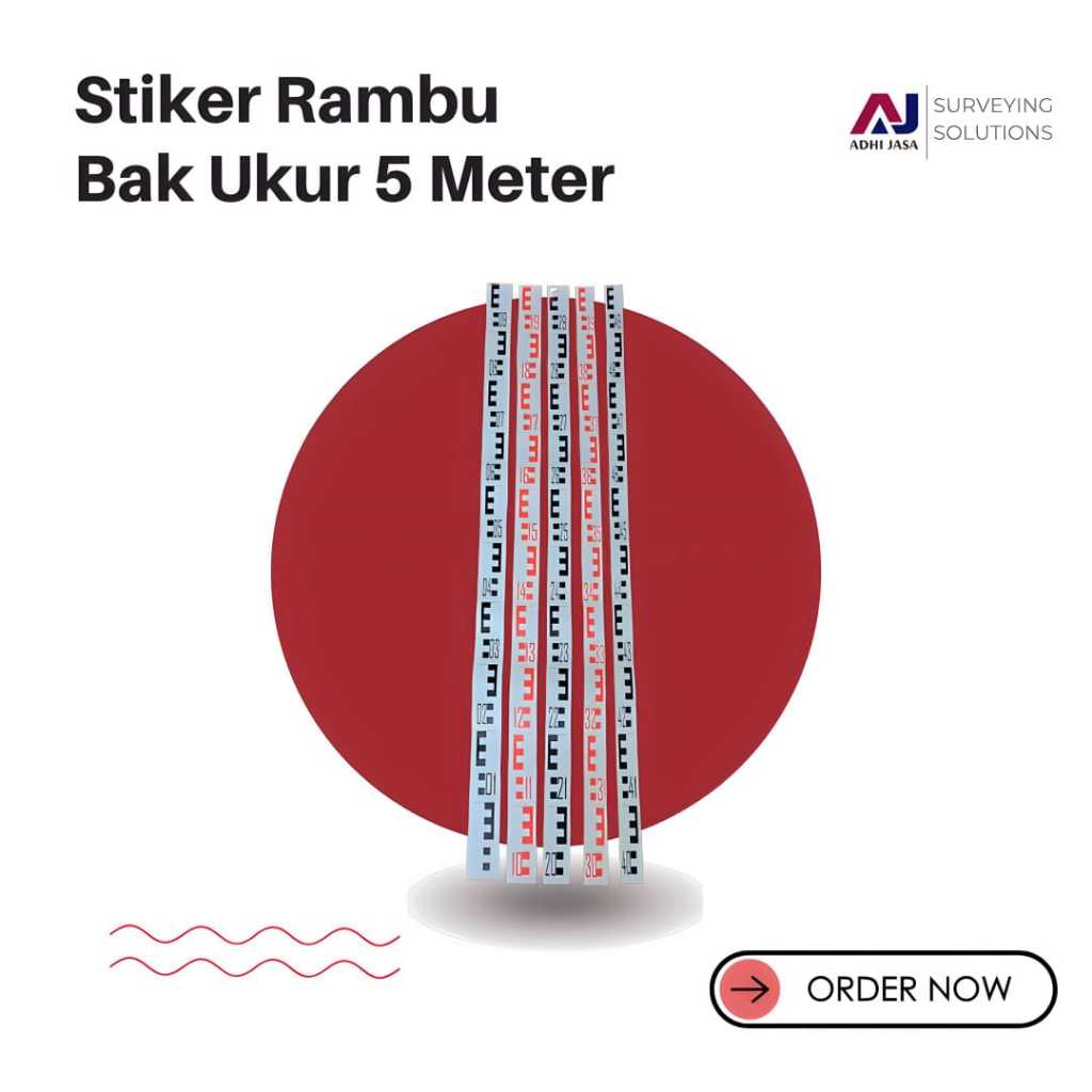 Jual Stiker Rambu Ukur / Stiker Bak Ukur 5 Meter | Shopee Indonesia