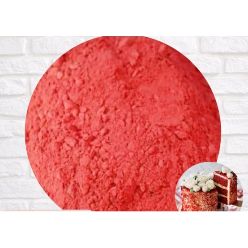 Jual Pure Red Velvet powder bubuk 50gr | Shopee Indonesia