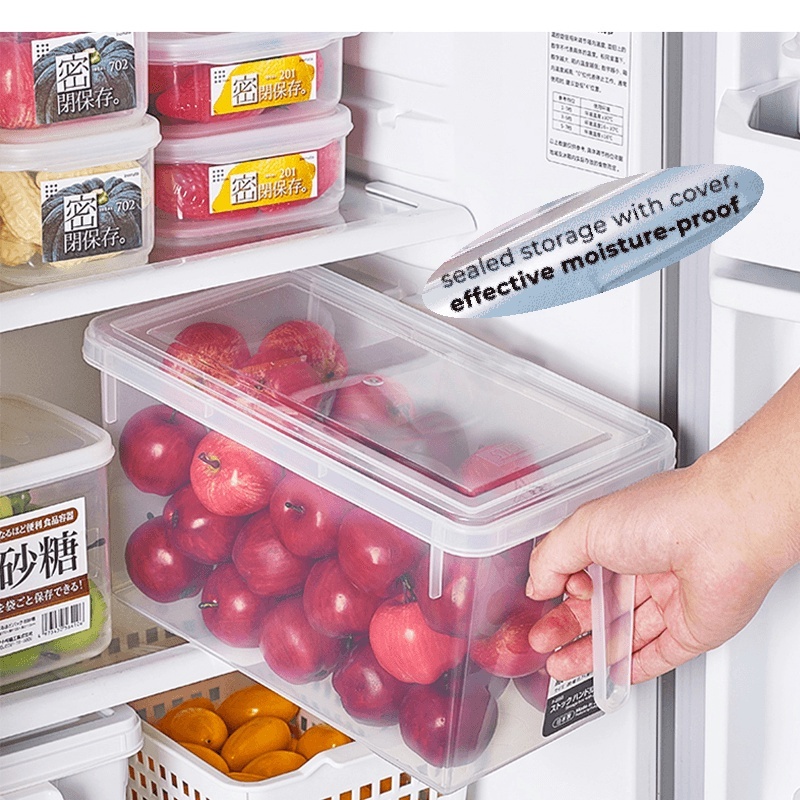 Jual Food Clear Kotak Kontainer Makanan Kulkas Kitchen Storage Food Box ...