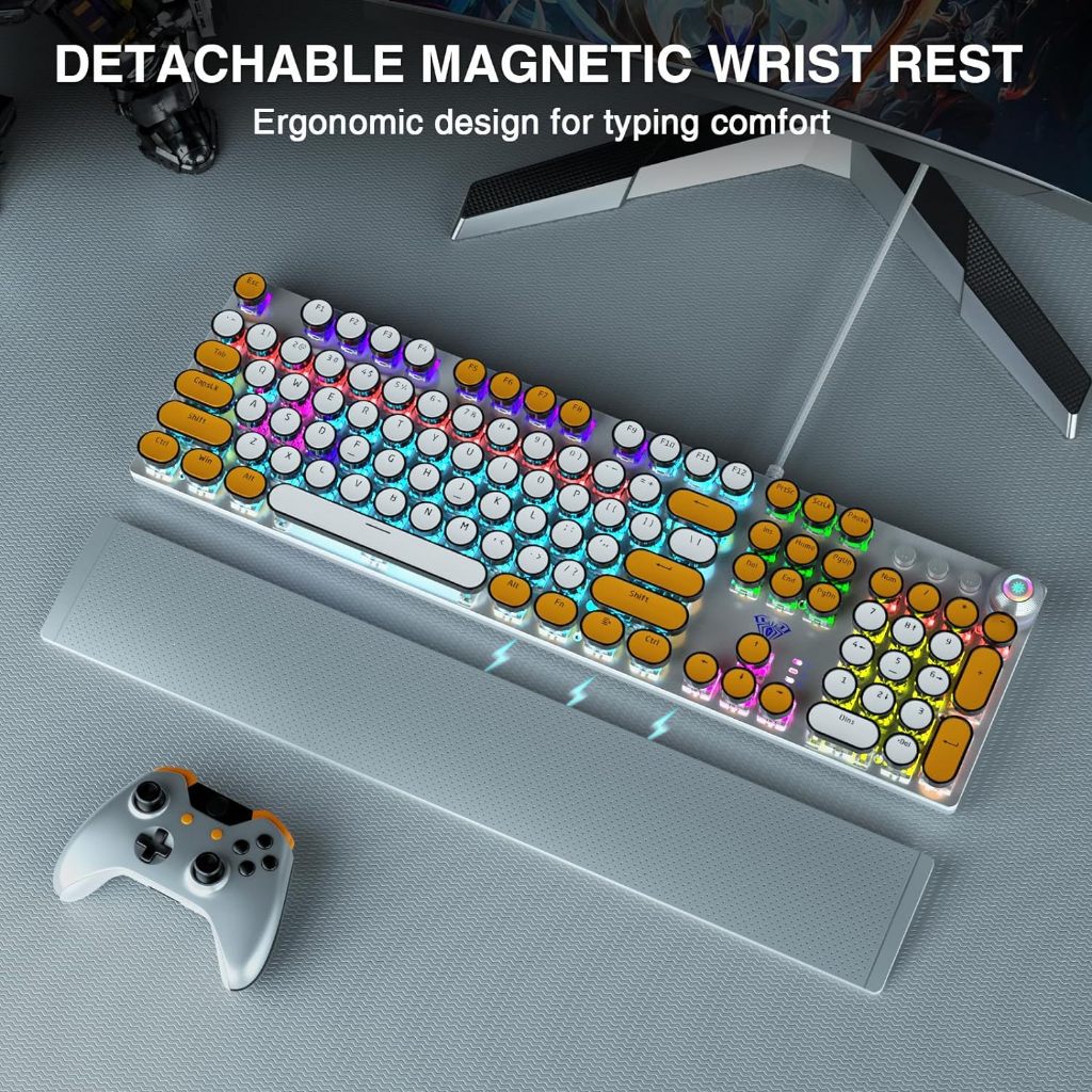 Jual Keyboard Gaming Multimedia Mechanical AULA F2088 - Keycaps model ...