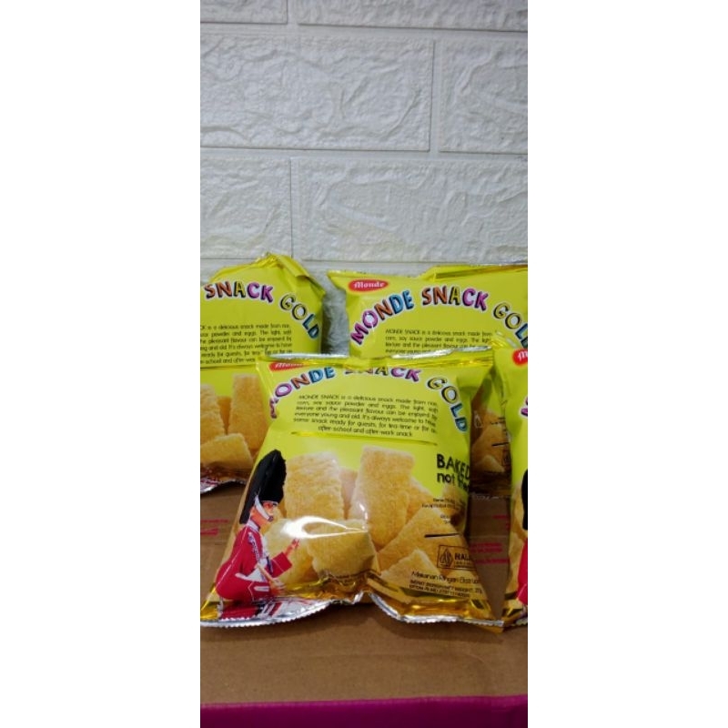 Jual Monde Snack gold isi 5bungkus | Shopee Indonesia