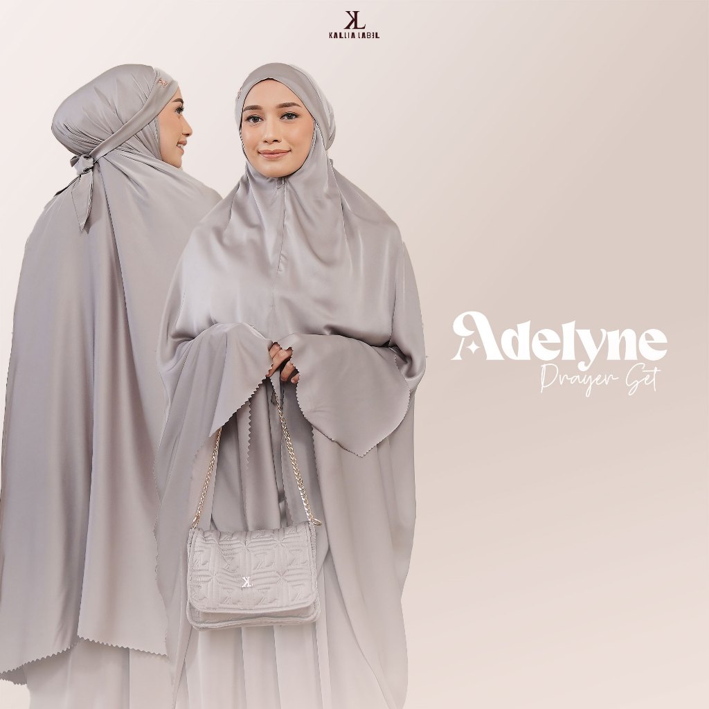 Jual Kallia Label Adelyne Prayer Set | Mukena 3in1 | Packaging with box ...