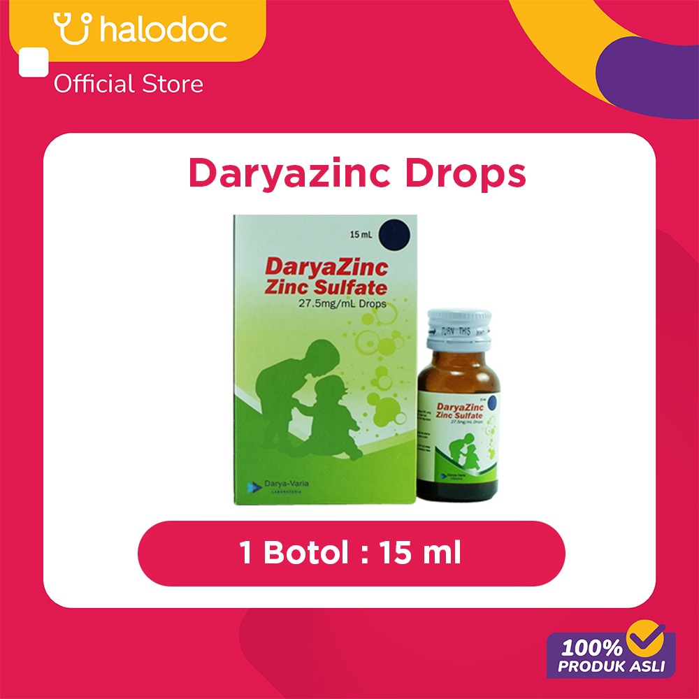Jual Daryazinc Drops 15 ml | Shopee Indonesia