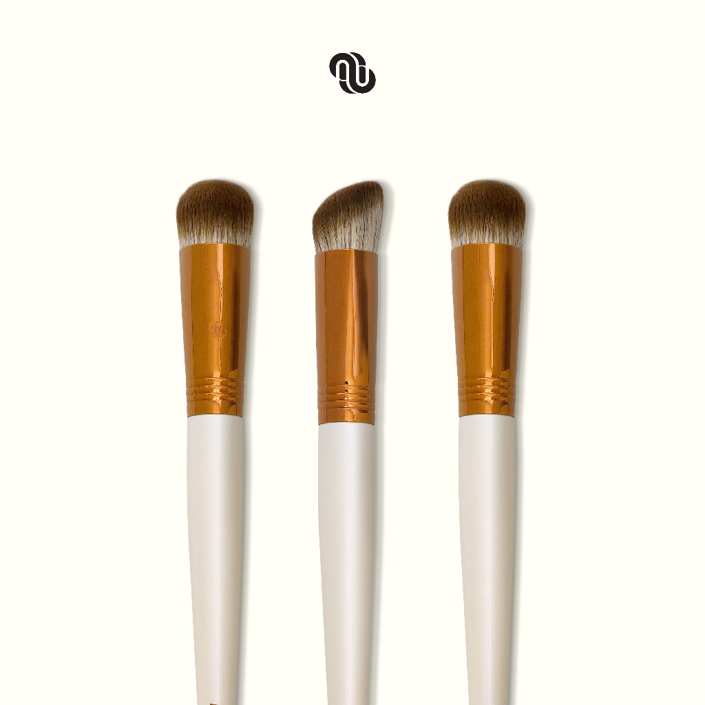 Jual MUAQ Slanted Foundation Buffing Brush (M343) | Shopee Indonesia