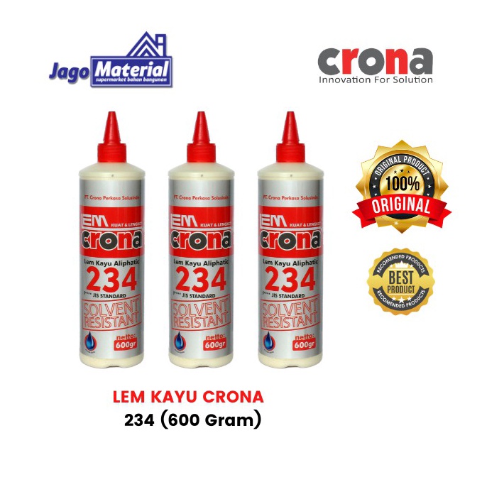 Jual KODE U52Q Crona Lem Kayu Lem Crona 234 6 Gram SR Aliphatic ...