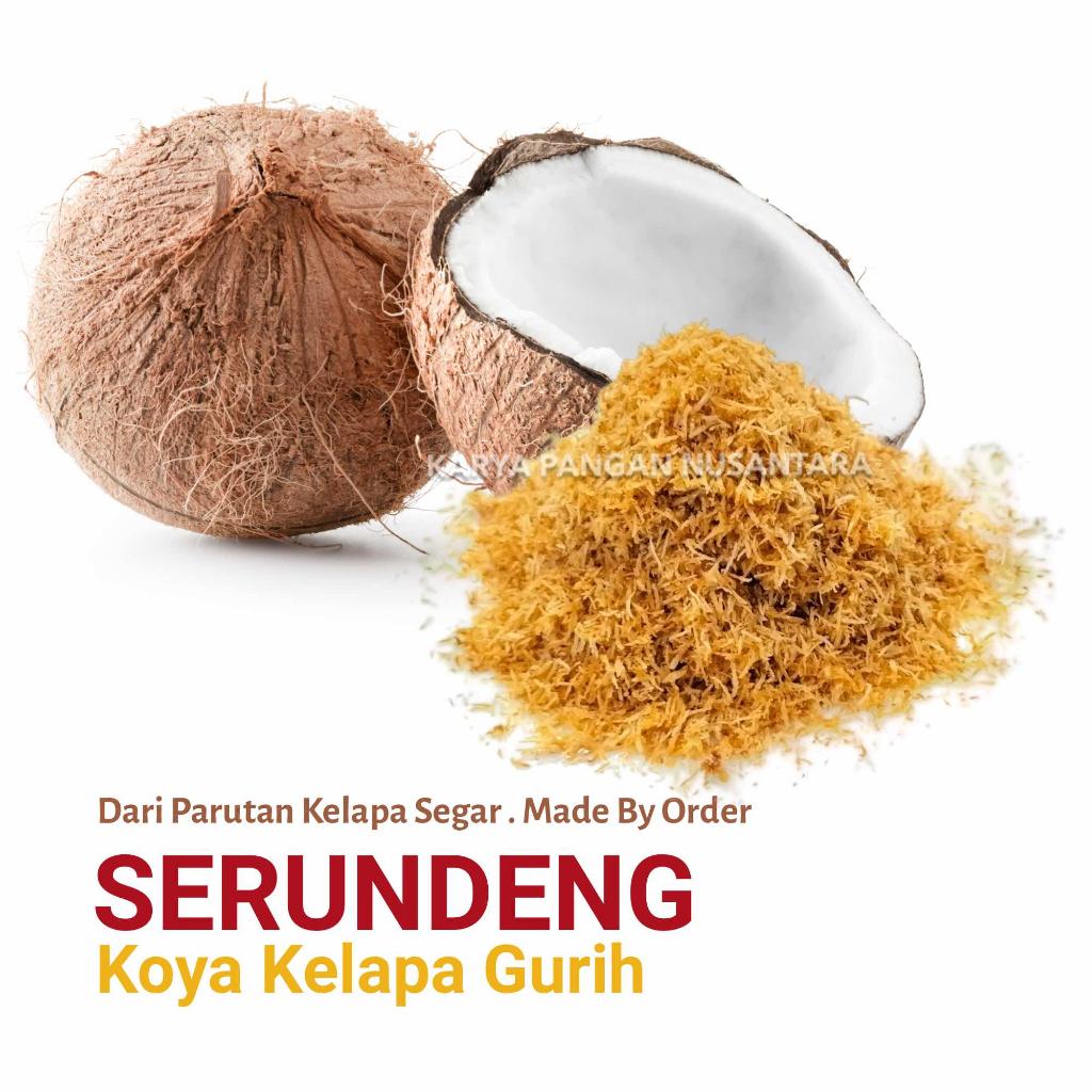 Jual SERUNDENG KOYA KELAPA HOME MADE SERUNDENG SIAP MAKAN SRUNDENG RASA ...