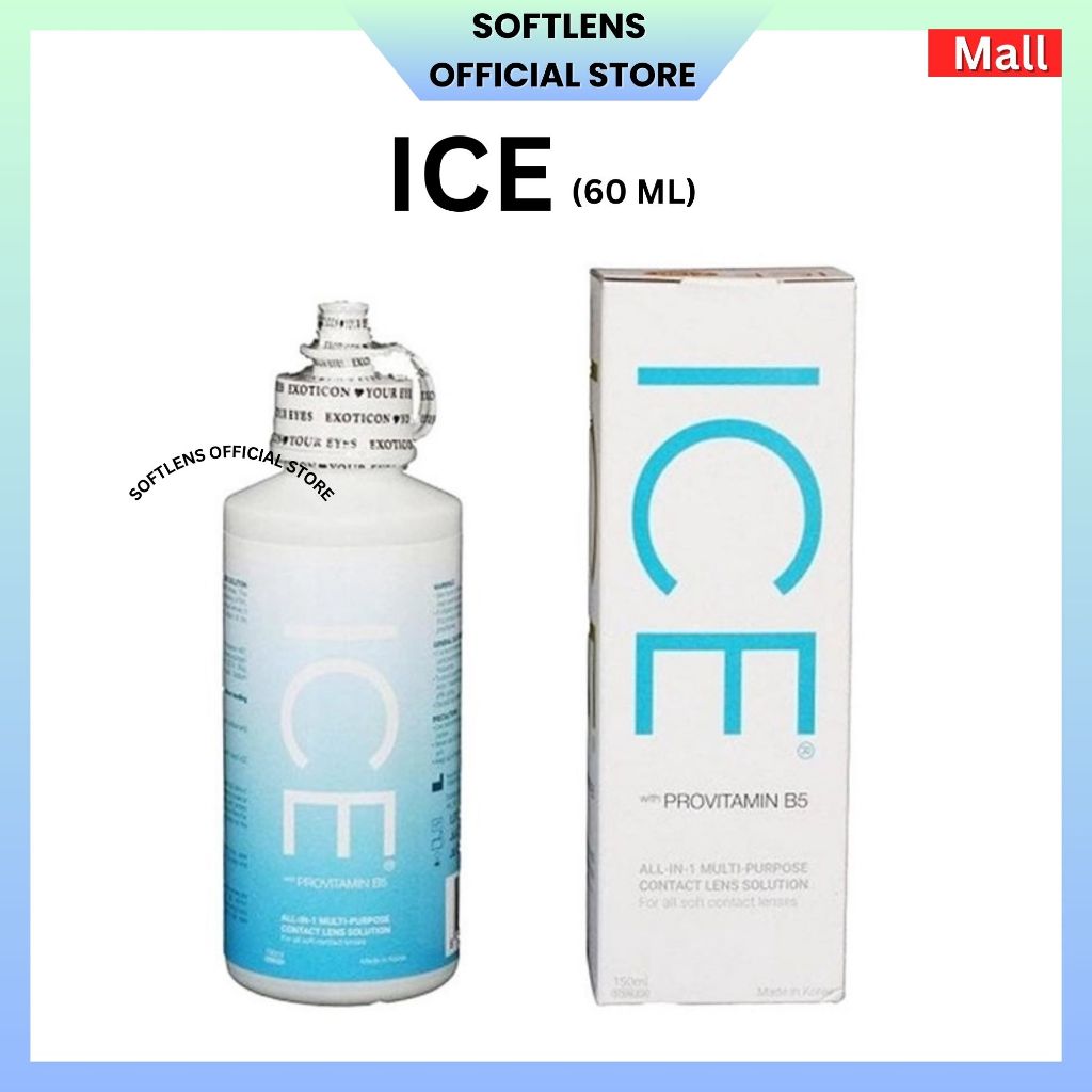 Jual Cairan Softlens Ice 60ml Exp 2028 | Shopee Indonesia