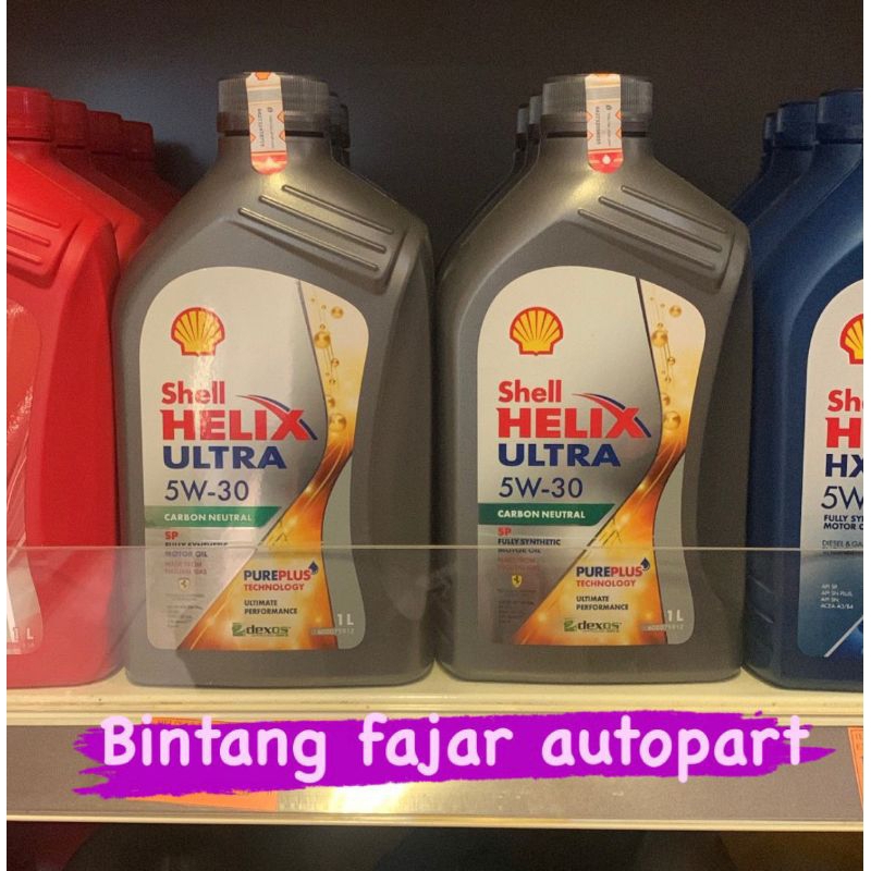 Jual Oli Shell Helix Ultra 5w 30 1L / kemasan 1Liter | Shopee Indonesia