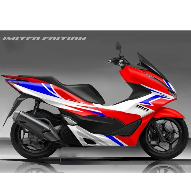 Jual Decal stiker honda pcx 160 full body design sticker striping motor ...