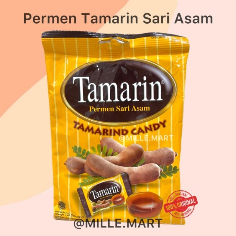 Jual PERMEN TAMARIN SARI ASAM/TAMARIND CANDY 135GR ISI 50PCS | Shopee ...