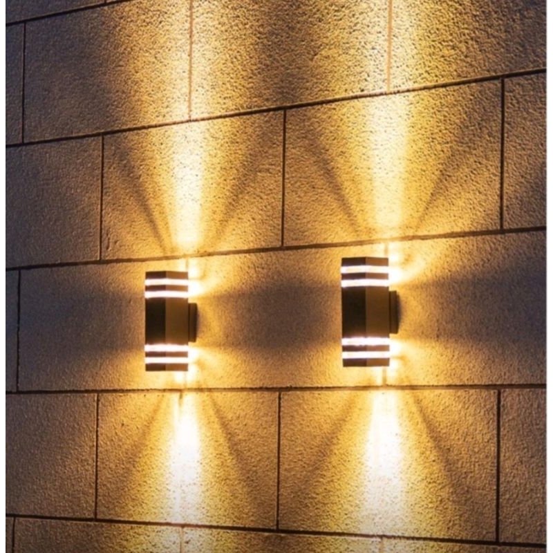 Jual LAMPU HIAS DINDING OUTDOOR & INDOOR DINDING MINIMALIS || LAMPU ...