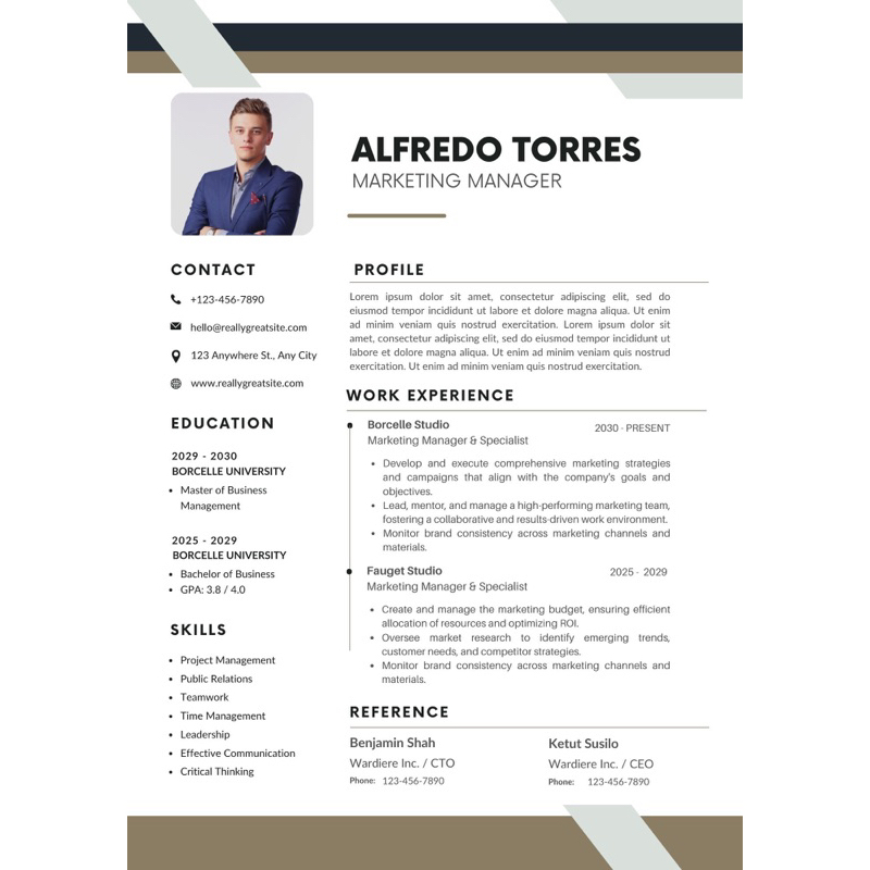 Jual CV ATS KODE A04 | CV ATS FRIENDLY | JASA JOKI CV TERMURAH | Shopee ...