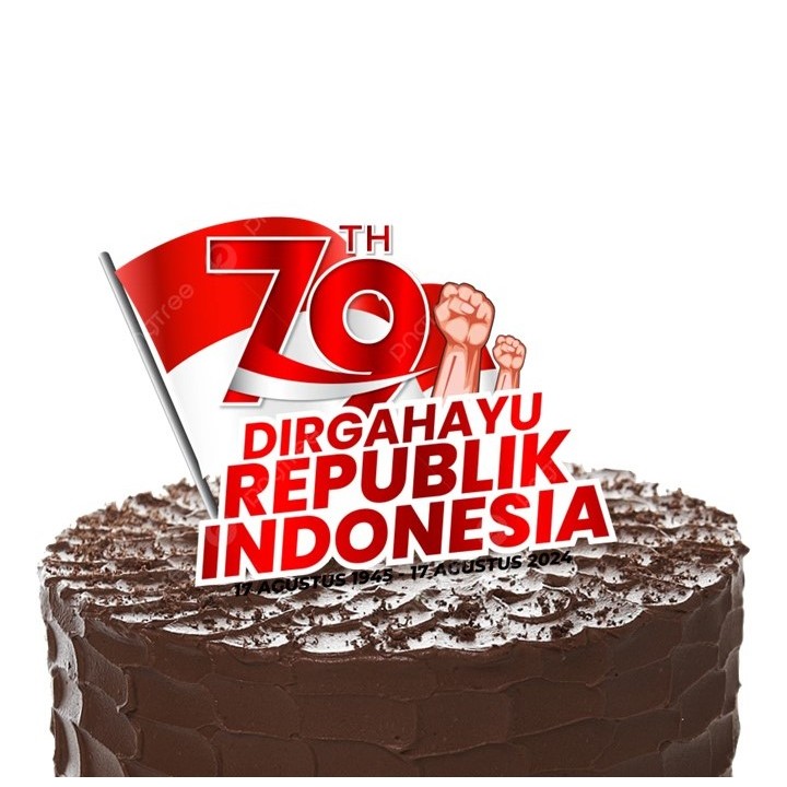 Jual Topper Cake Dirgahayu 17 Agustus / HUT RI | Shopee Indonesia