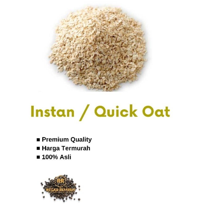 Jual Instan Oat / Quick Oat Gandum Instan 1 Kg | Shopee Indonesia