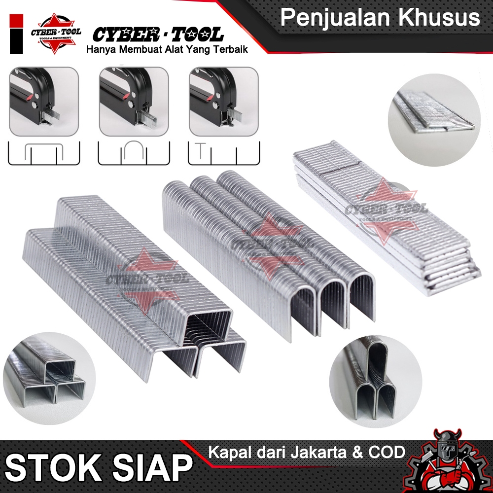 Jual ISI REFILL STAPLES 3in1 3WAY 4-14mm Mix 600pcs - Paku Hekter ...