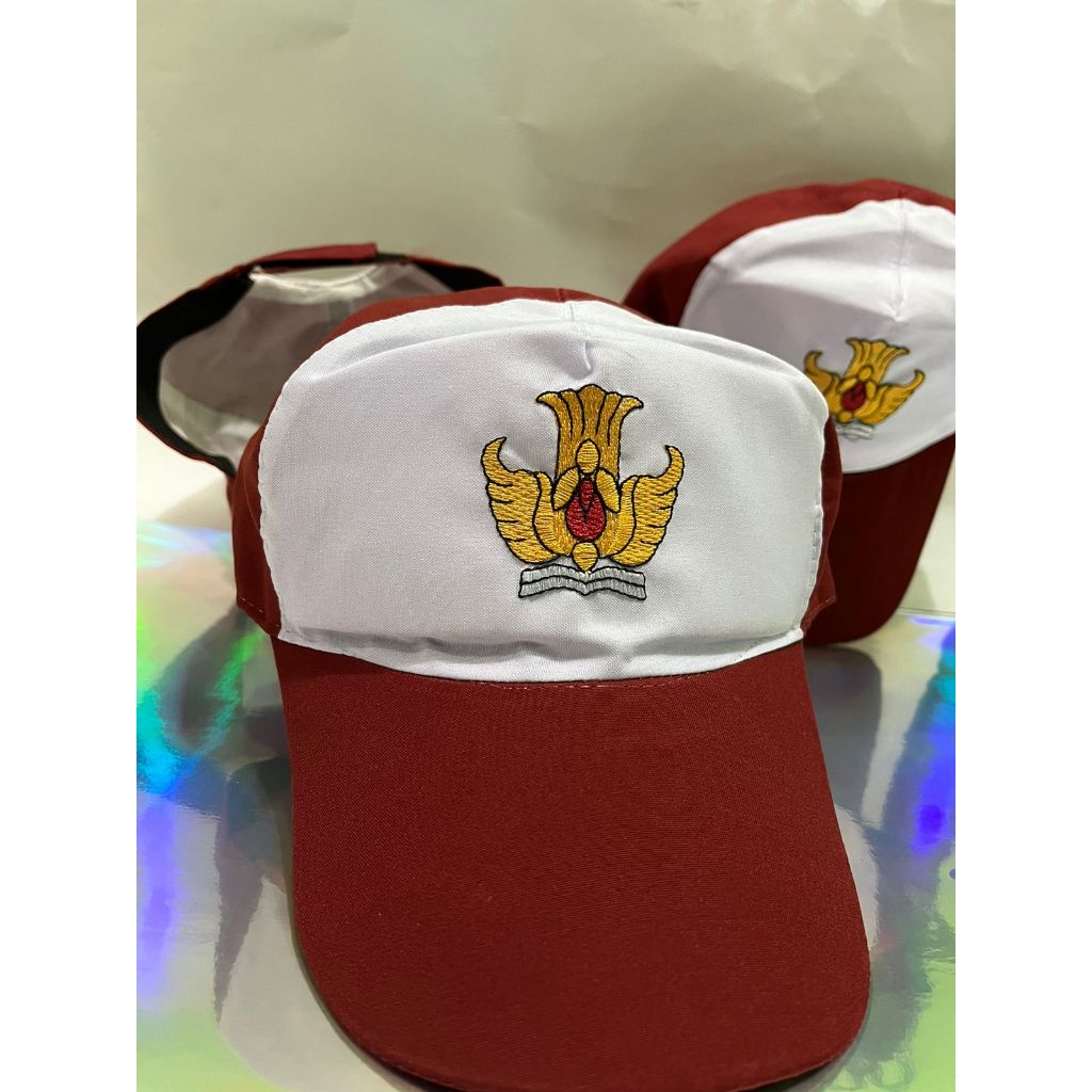 Jual TOPI SEKOLAH SD POLOS 2MACAM (MERAH DAN MERAH PUTIH) | Shopee ...