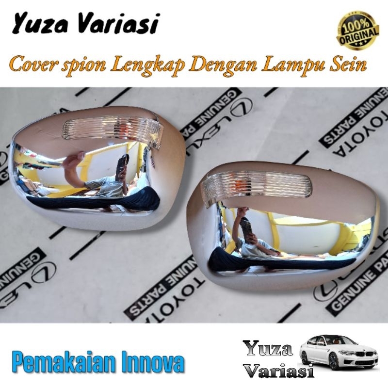 Jual Cover spion inova lampu spion inova tahun 2004-2010 Full Chrome ...