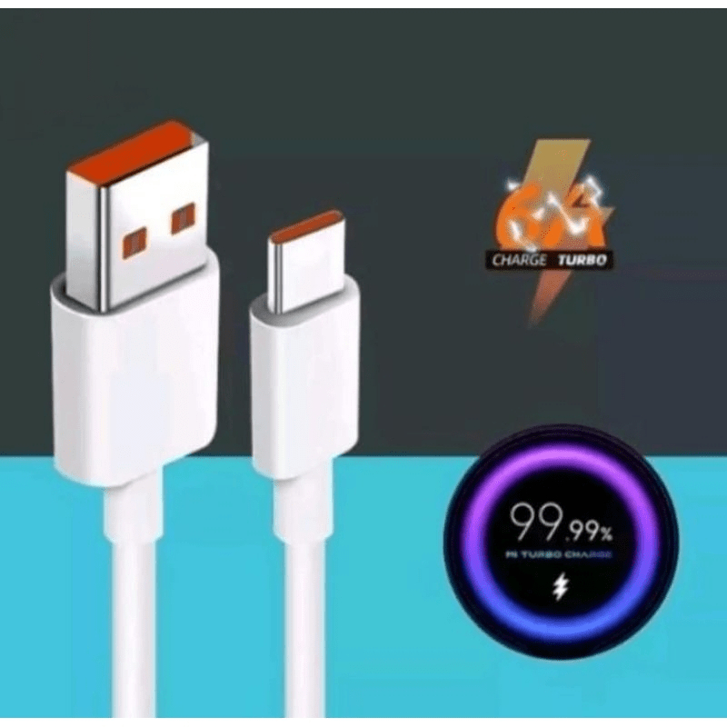 Jual Kabel Data 67w 6A Kabel Type C USB Turbo Charging Kabel Data ...