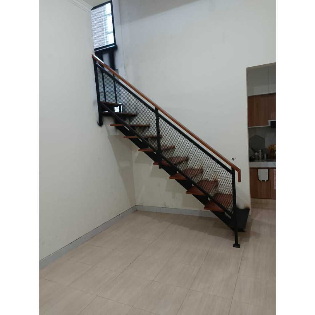 Jual tangga besi step conwood belum termasuk railing tangga | Shopee ...