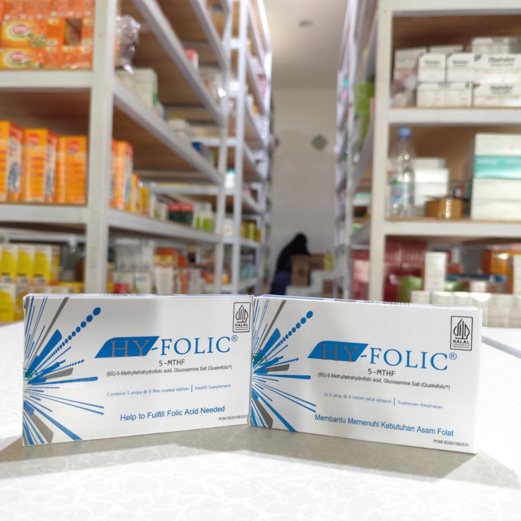 Jual Hy-Folic 30 Tablet - Hy Folic - Asam Folat Suplemen Ibu Hamil ...
