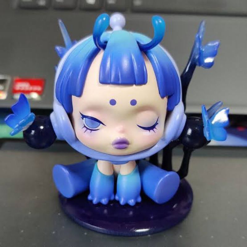 Jual Skullpanda The Mare of Animals original pop mart - The Blue Morpho ...