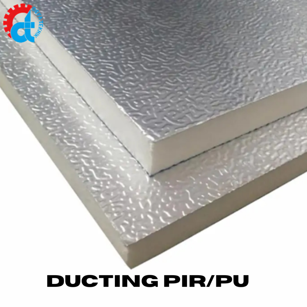 Jual PIR Ducting AC/ Panel Ducting PU/PIR First Duct Lembaran | Shopee ...