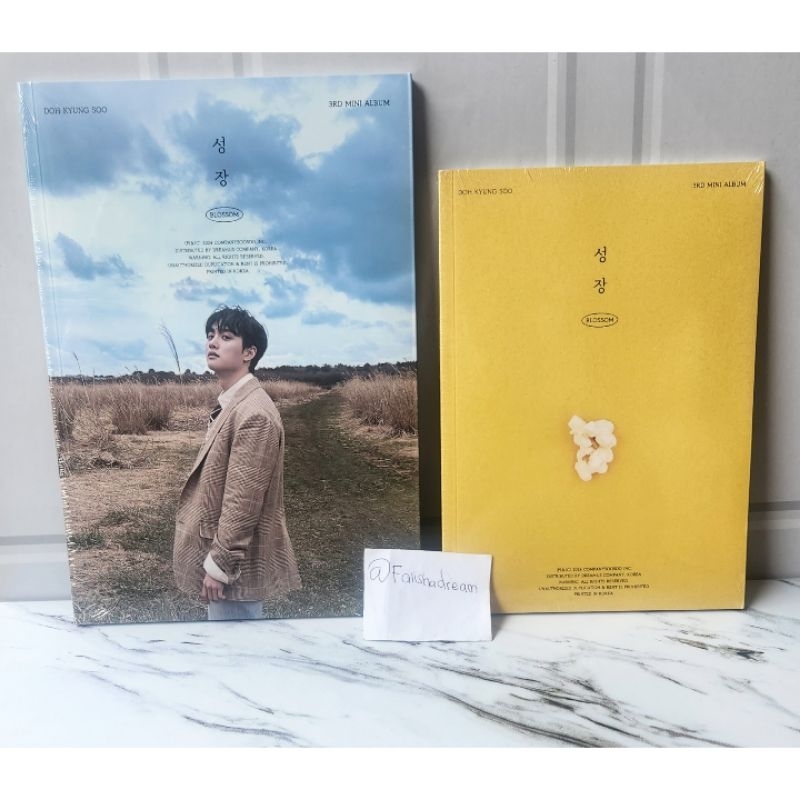 Jual [READY STOCK] DOH KYUNG SOO 3rd MINI ALBUM "BLOSSOM" | Shopee Indonesia