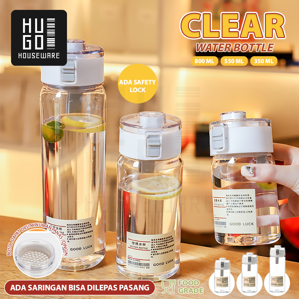 Jual HUGO Botol Minum Aesthetic Water Bottle Tumbler Termos Botol Air ...