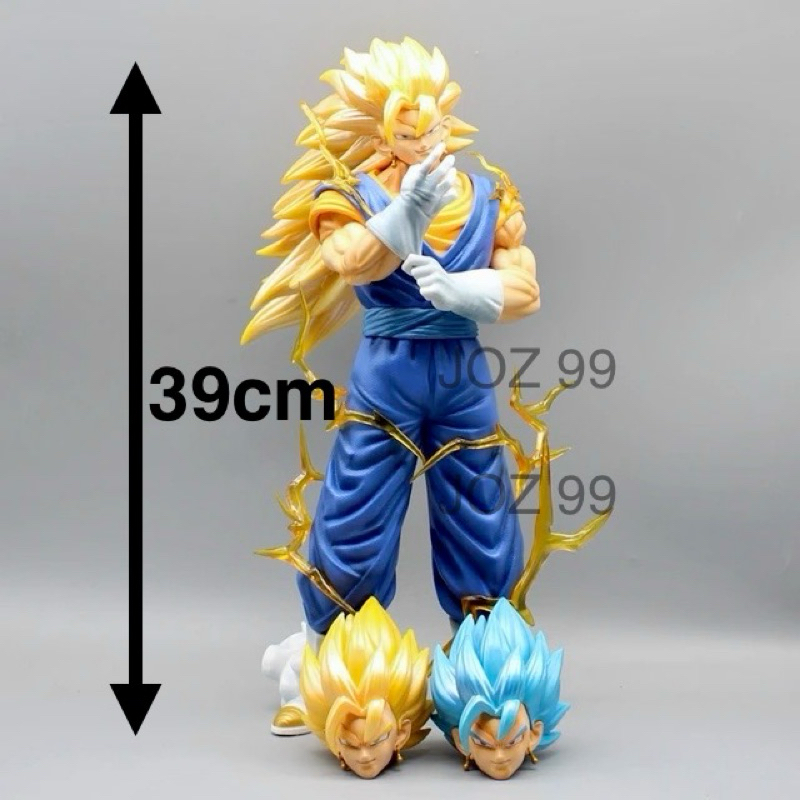 Jual VEGETO SSJ3 3HEAD DRAGONBALL ACTION FIGURE DIORAMA VEGITO VEGETA ...