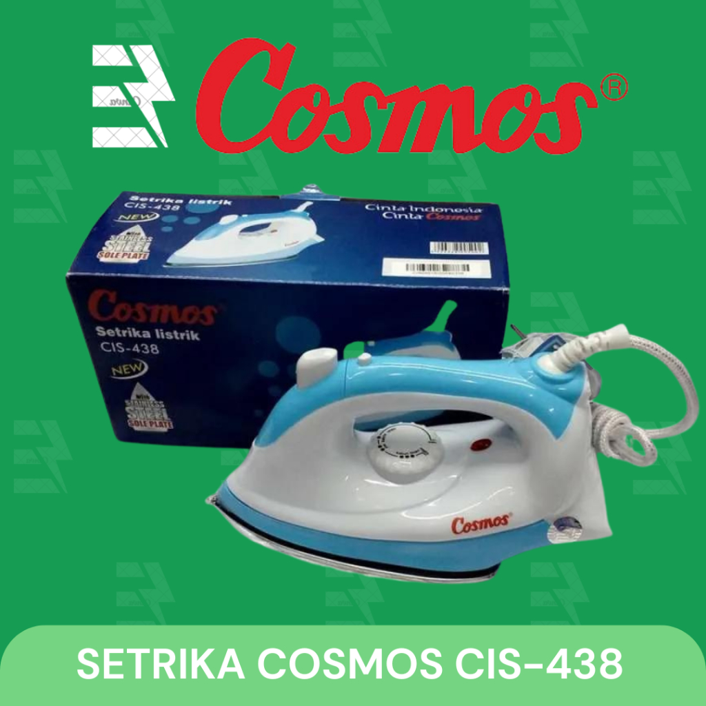 Jual SETRIKA LISTRIK COSMOS CIS-438 | Shopee Indonesia