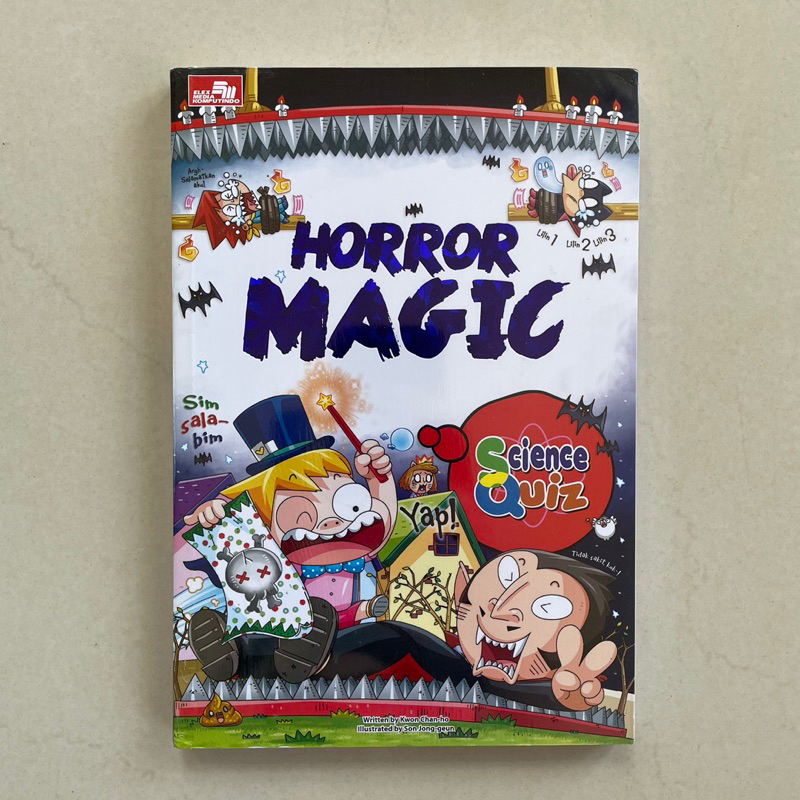Jual Buku ORI | Science Quiz ~ Horror Magic | Komik Sains Anak | Shopee ...