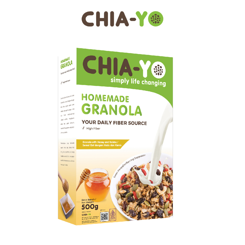 Jual Chiayo Clearence Sale Granola Original 500 Gram | Shopee Indonesia