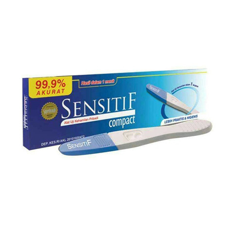 Jual Sensitif Compact Test Pack / Alat Test Kehamilan / Uji Tes Hamil ...