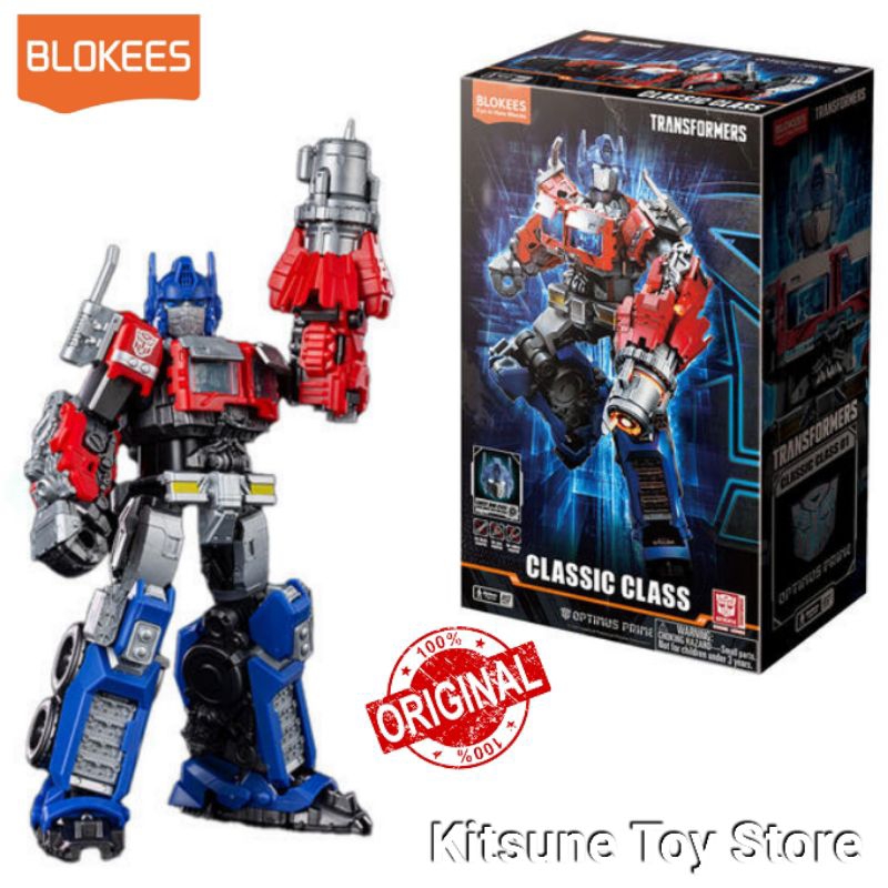 Jual Blokees Transformers 71141 Classic Class Original Optimus Prime - Mainan Mecha | Shopee ...