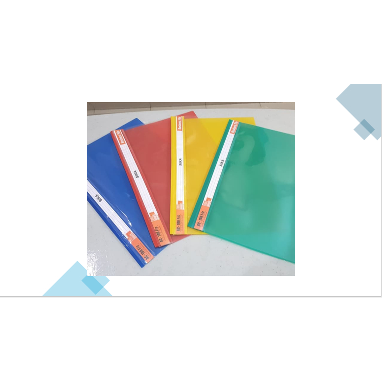 Jual Business File / Map Acco Plastik Ukuran A4 Merk Esbee ( Isi 12 lbr ...