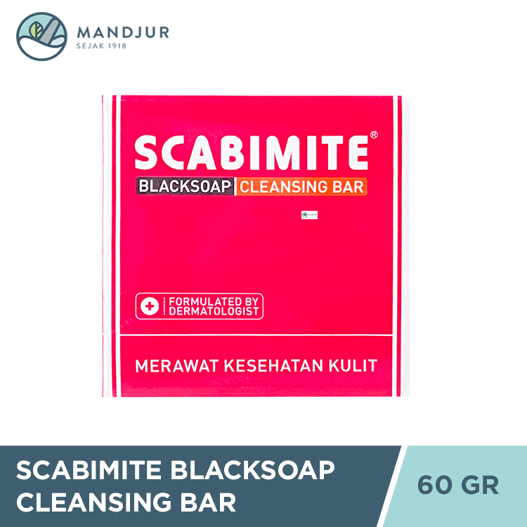 Jual Scabimite Blacksoap 60 Gram - Sabun Perawatan Kulit Gatal | Shopee ...